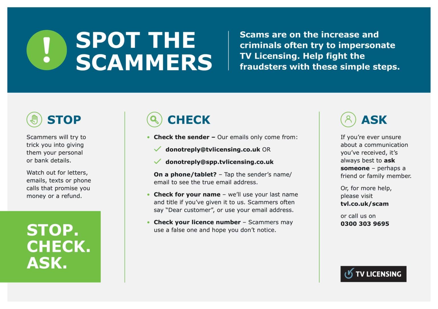 TV Licencing Scam | ferry fm